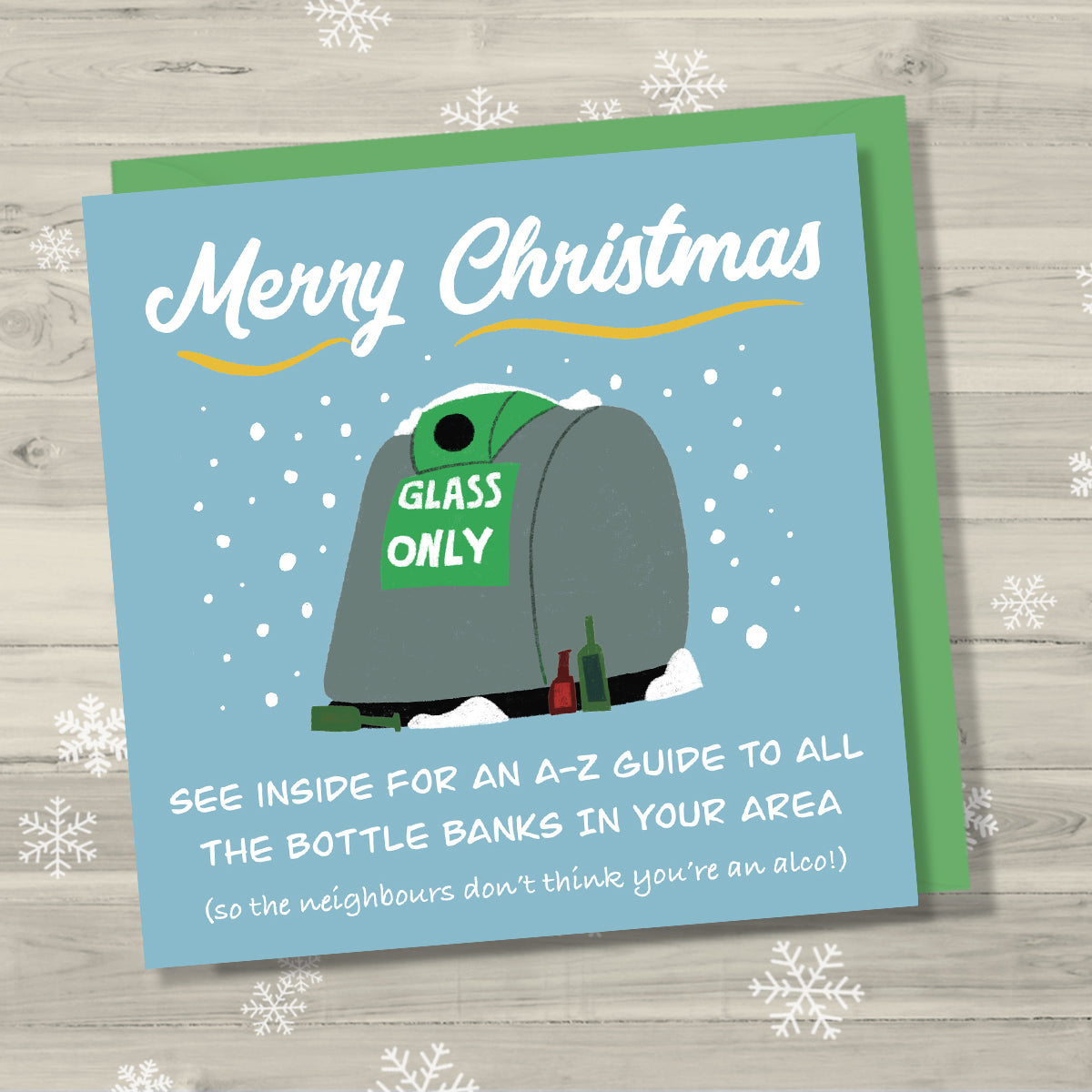Maktus | Bottle Bank Greeting Card