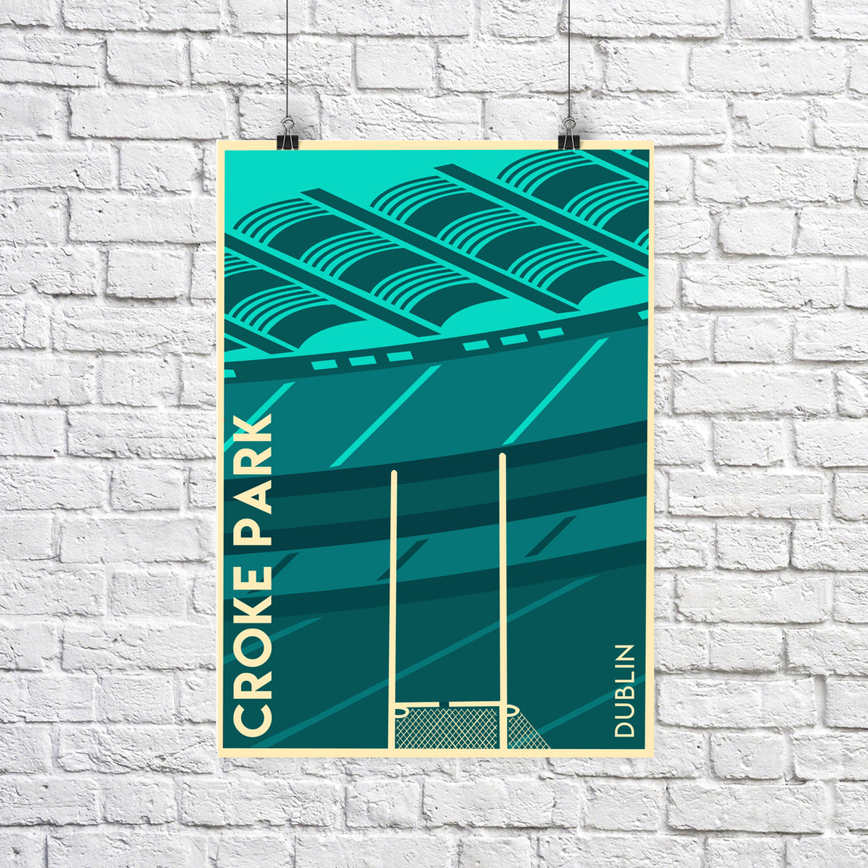 Maktus | Illustrated Croke Park Souvenir A4 Poster