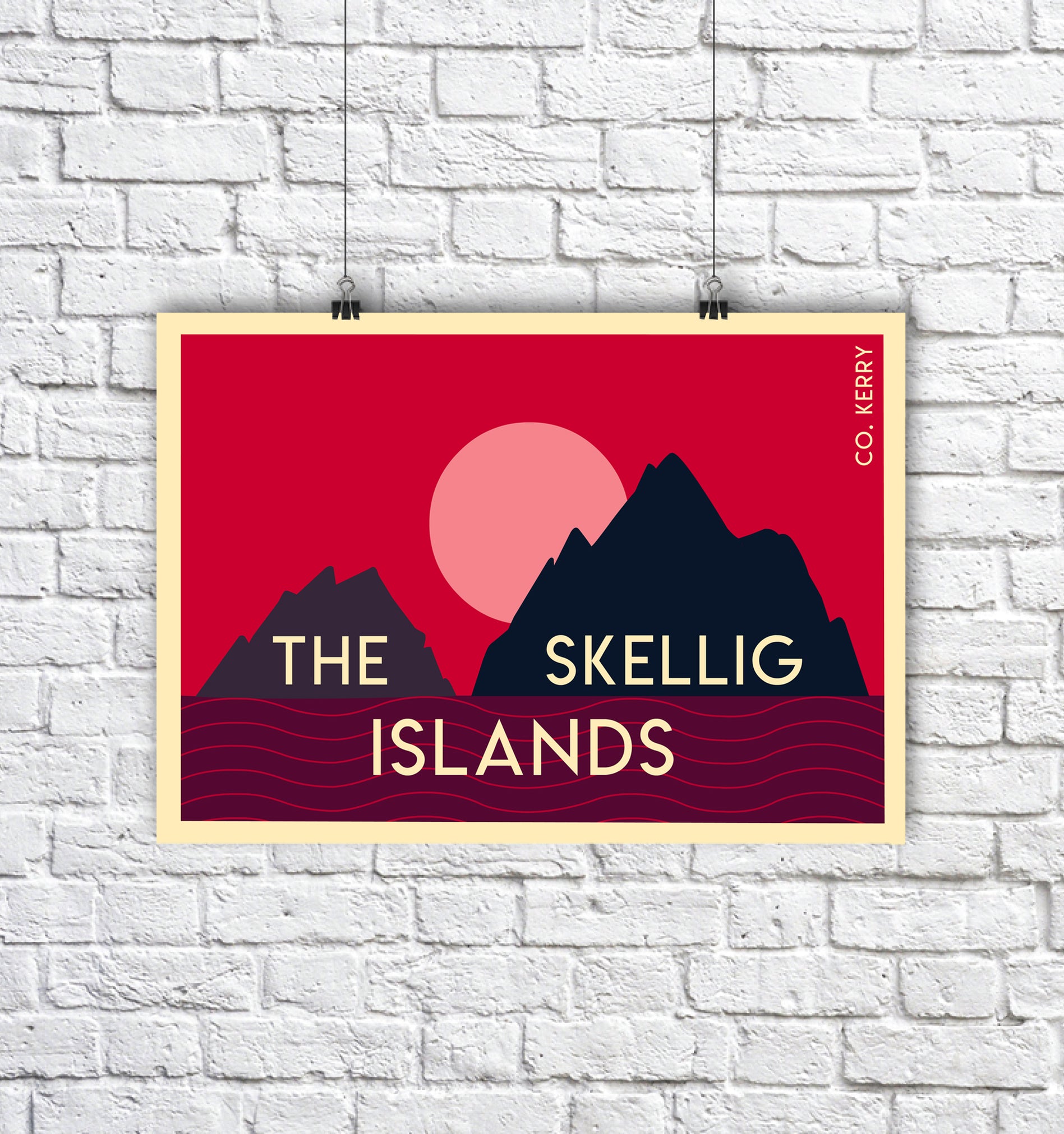 Maktus | The Skellig Islands A4 Printed Poster