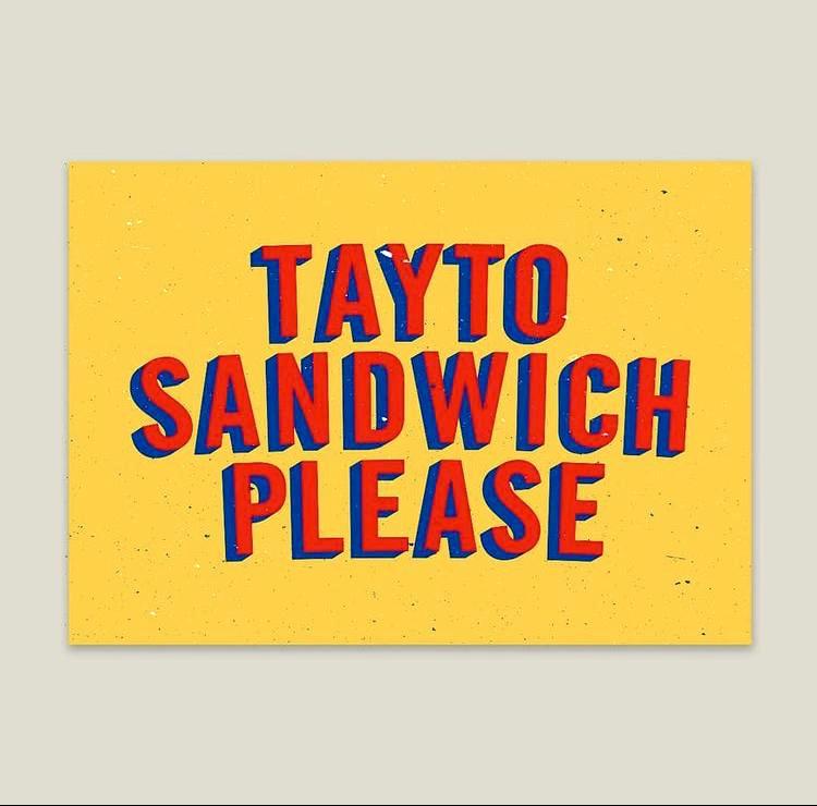 Maktus | Tayto Sandwich A3 Printed Poster