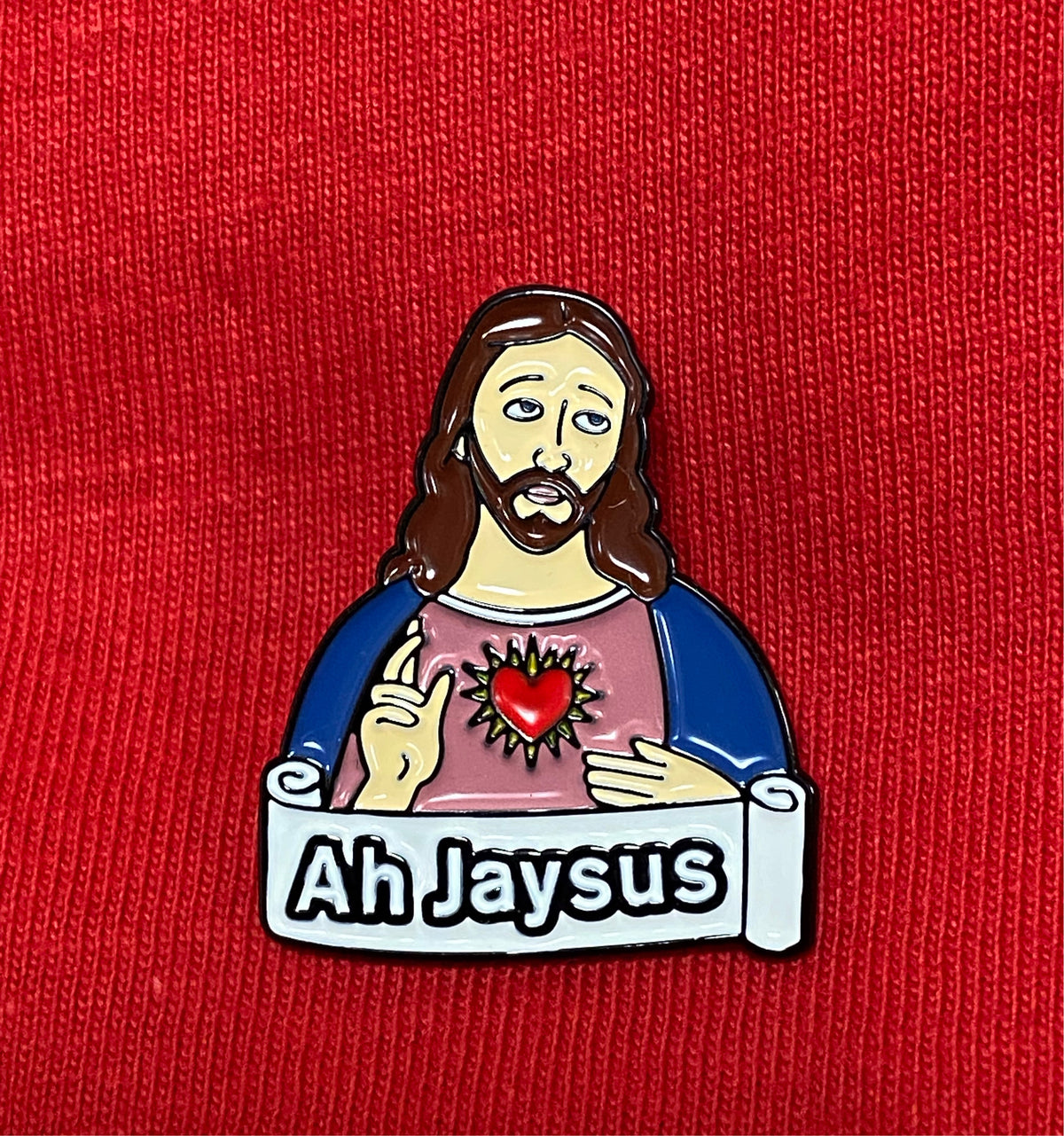 Maktus | Ah Jaysus Enamel Pin