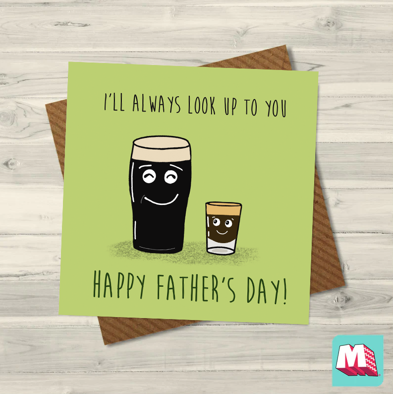 I'll Always Look Up To You Father's Day Card — Maktus